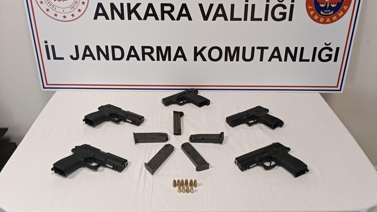 Ankara'da silah kaçakçılığı operasyonu