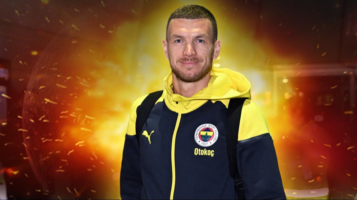 Ve elveda Edin Dzeko! Fenerbahçe'de ilk ayrılık resmen gerçekleşti...