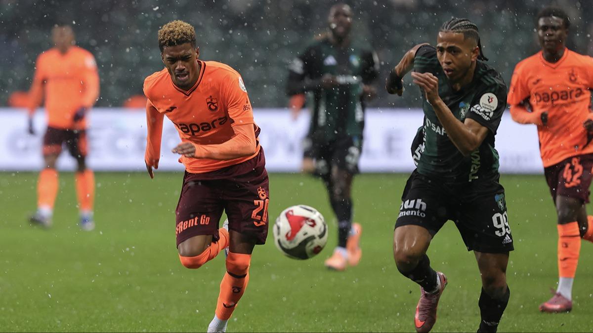 MAÇ SONUCU: Kocaelispor 1-2 Trabzonspor